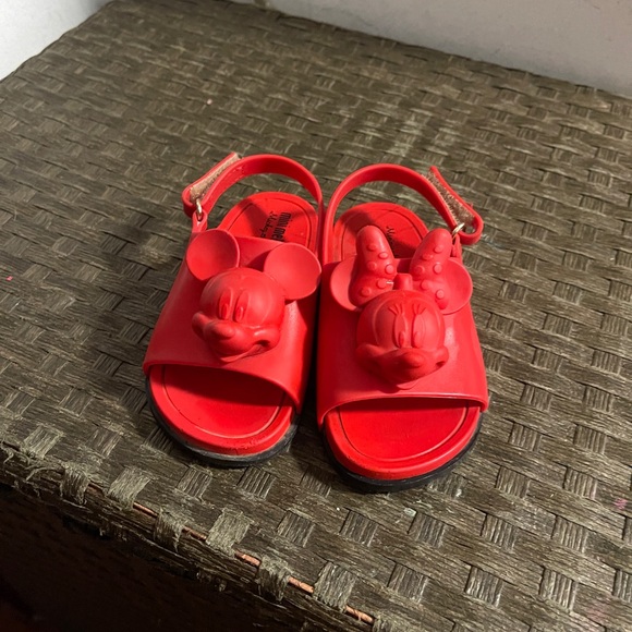 Mini Melissa | Shoes | Toddler Mini Melissa Mickeyminnie Sandals 7 ...